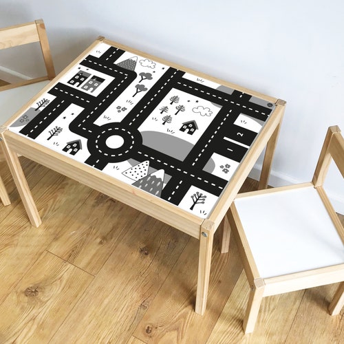 Mono Roads STICKER for Ikea TROFAST WHITE sticker Only - Etsy