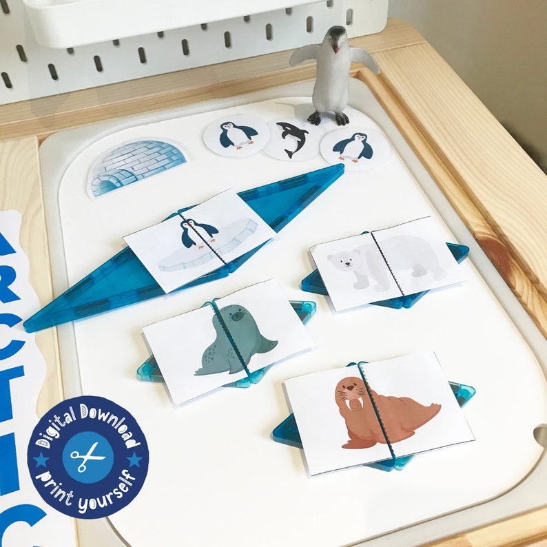 Arctic DIGITAL DOWNLOAD, Trofast Topper, Arctic Download, Flisat Lids ...