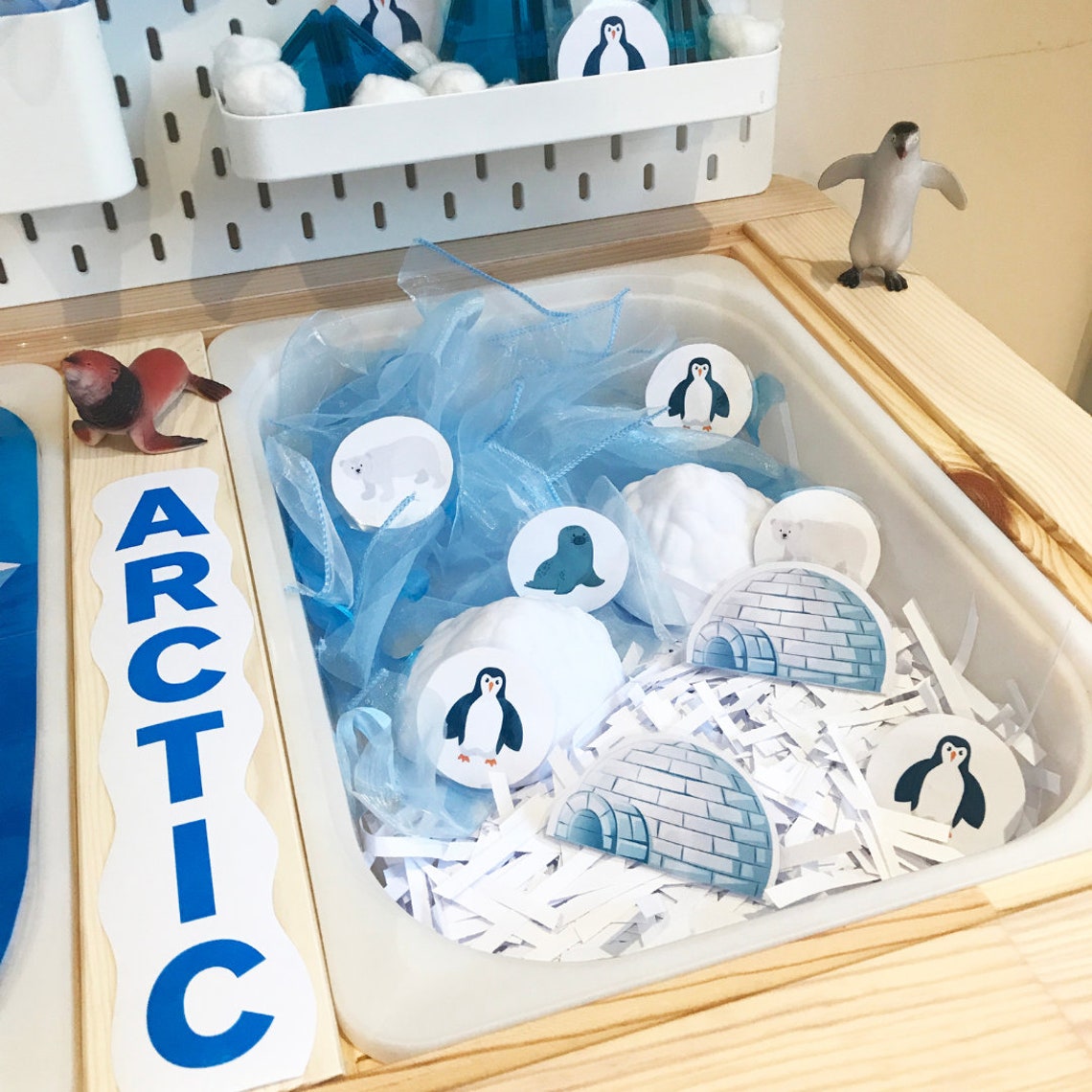 Arctic DIGITAL DOWNLOAD, Trofast Topper, Arctic Download, Flisat Lids ...