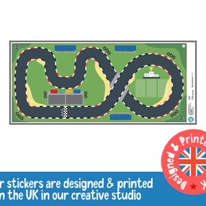 Racing Track STICKER for Ikea TROFAST WHITE stickers Only Stickers ...