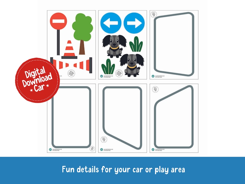 Car DIGITAL DOWNLOAD Car Toy Car Instant Download Car | Etsy