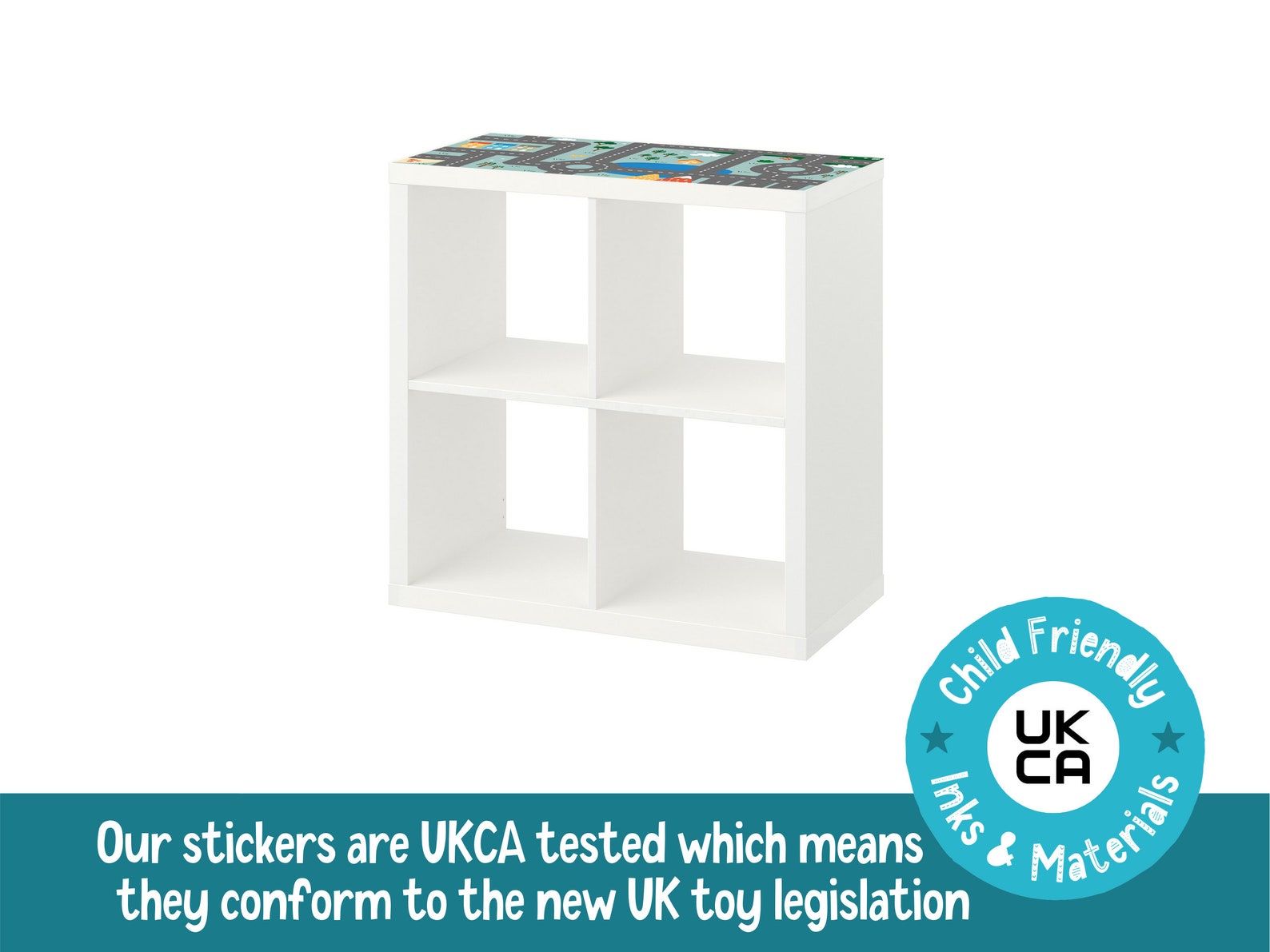 Road STICKER for Ikea KALLAX Unit sticker Only Stickers - Etsy Canada