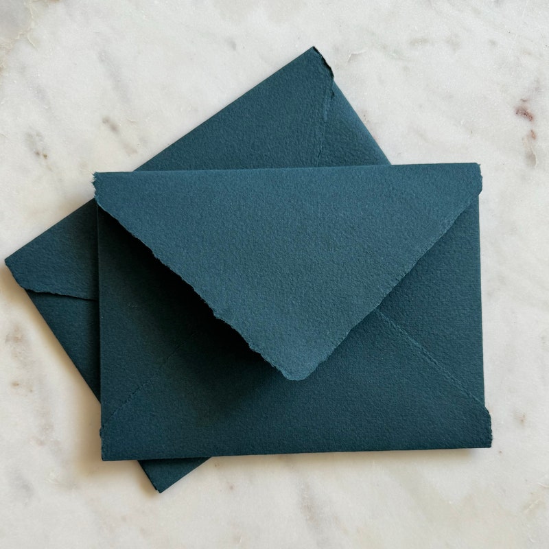 Deckled Edge Envelopes - Etsy