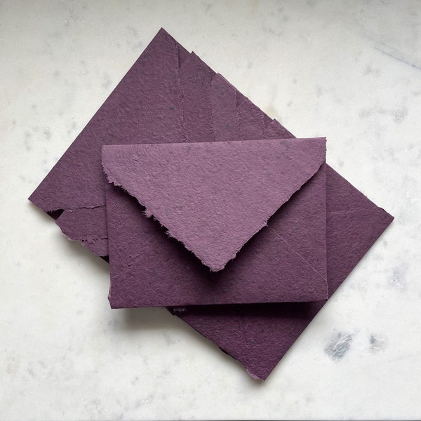 Deckled Edge Envelopes - Etsy
