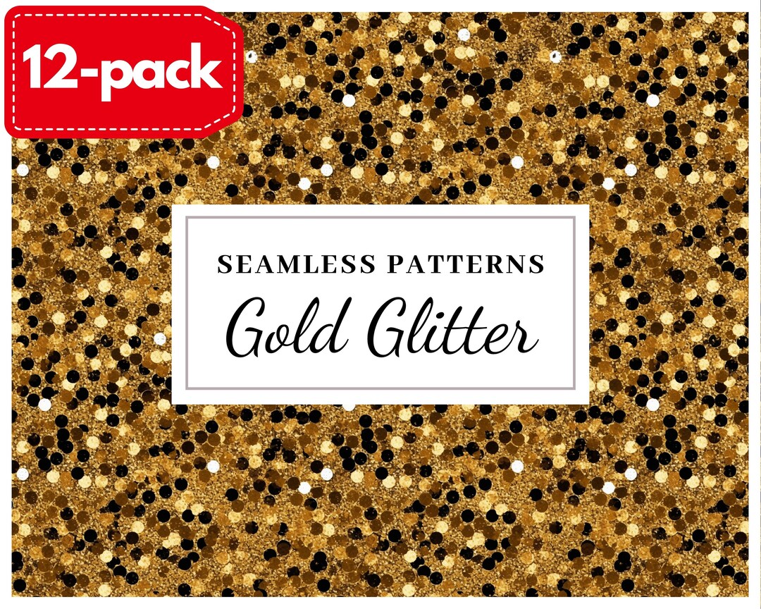 Gold Glitter Digital Paper Pack Gold Texture Backgrounds - Etsy