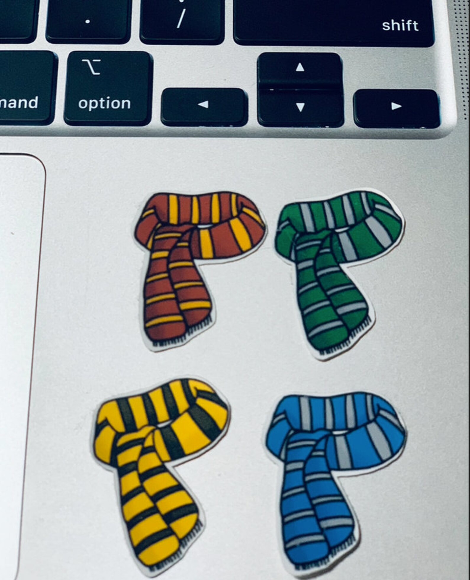 Harry Potter House Scarf Stickers | Etsy
