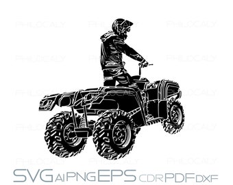 4 Wheeler Decal | Etsy