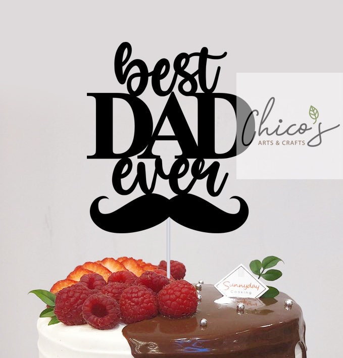 Día de los padres svg / cake topper svg / Archivo Digital SVG | Etsy México