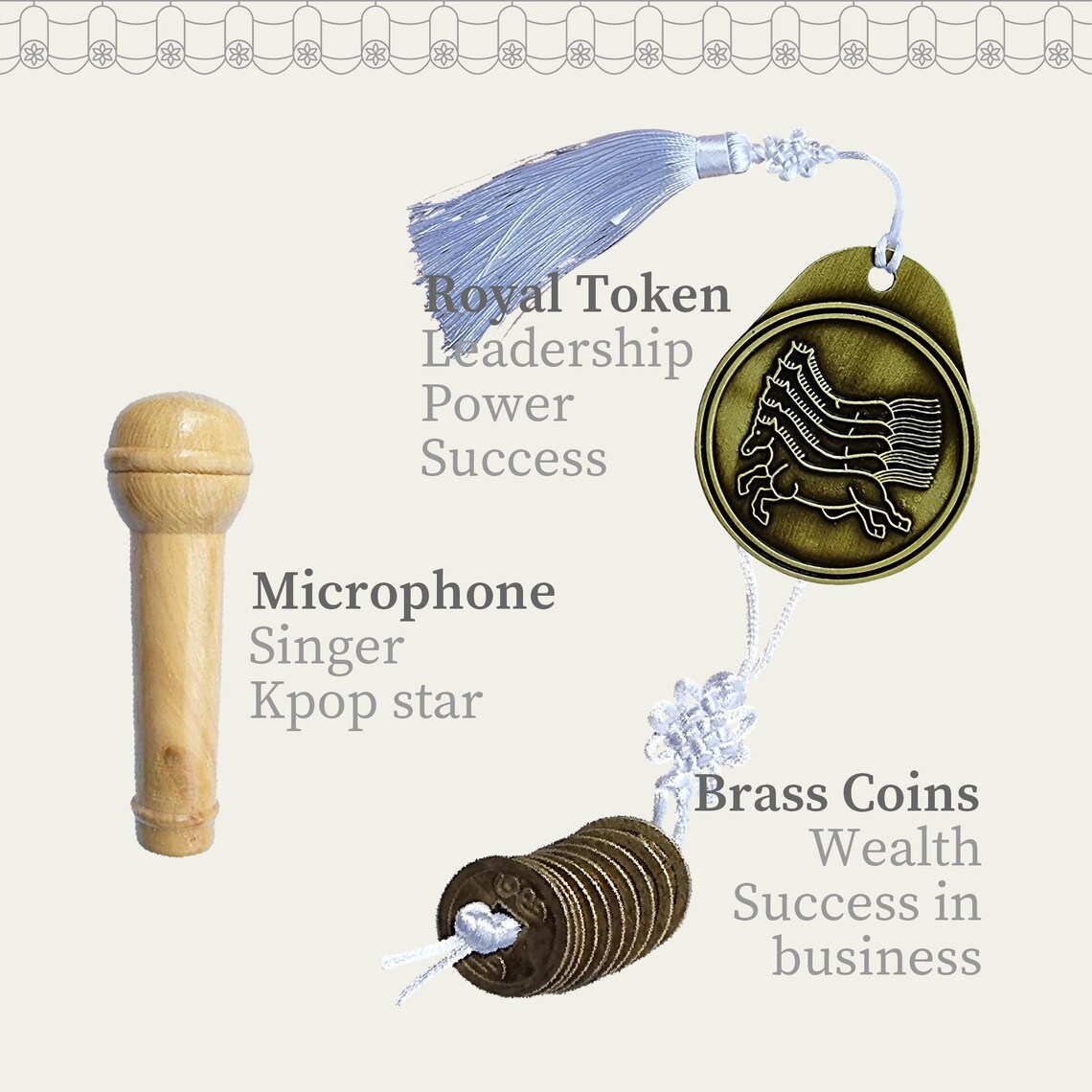 Doljabi Set Wood Type for Korean First Birthday Doljanchi Dol Dohl ...