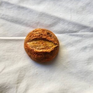Mini Breads Polymer Clay Keychain, Earrings | Realistic Polymer Clay ...
