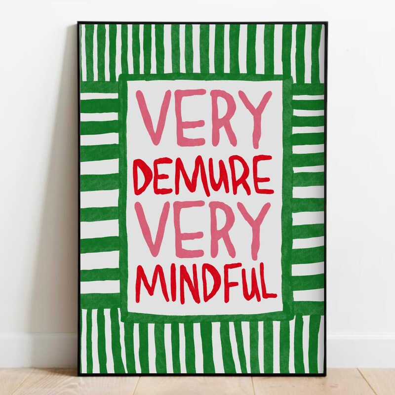 Mindfulness Print - Etsy