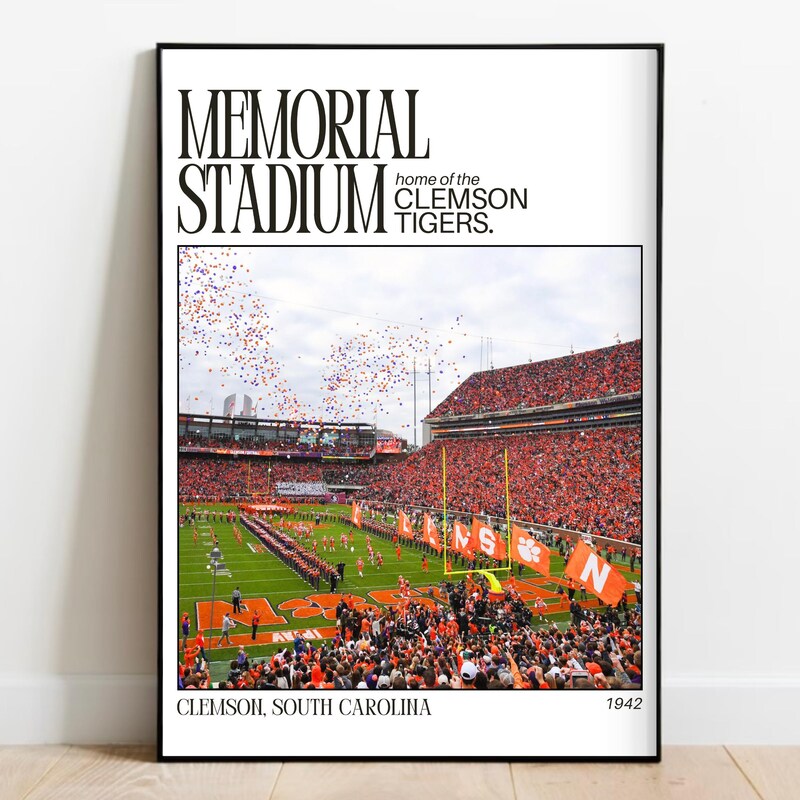Clemson Football - Etsy
