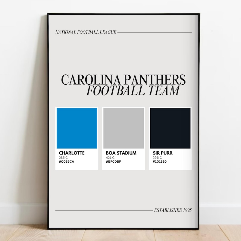 Carolina Panthers - Etsy