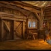 Animated Zoom Background Reindeer Barn - Etsy