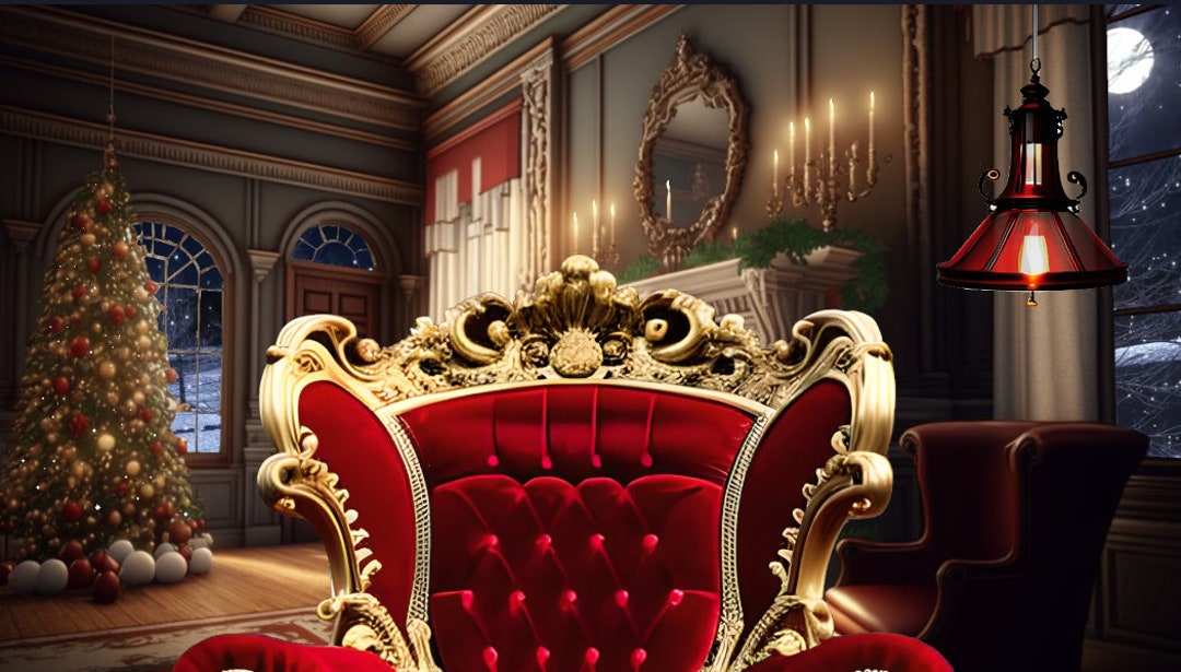 The Big Red Chair Animated Zoom Background - Etsy