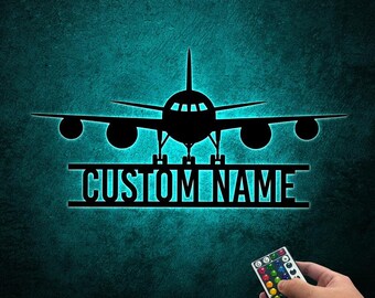 Aviation Led Sign - Etsy