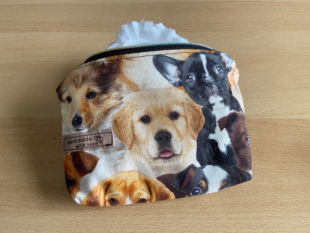 Small Cosmetic Bag / Bag Dogs Bulldog Dachshund German Shepherd Golden ...