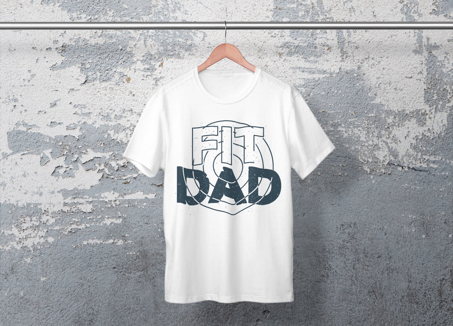 Fit Dad Dad Bod Gift For Dad Shirt For Dad Gym Shirt For | Etsy