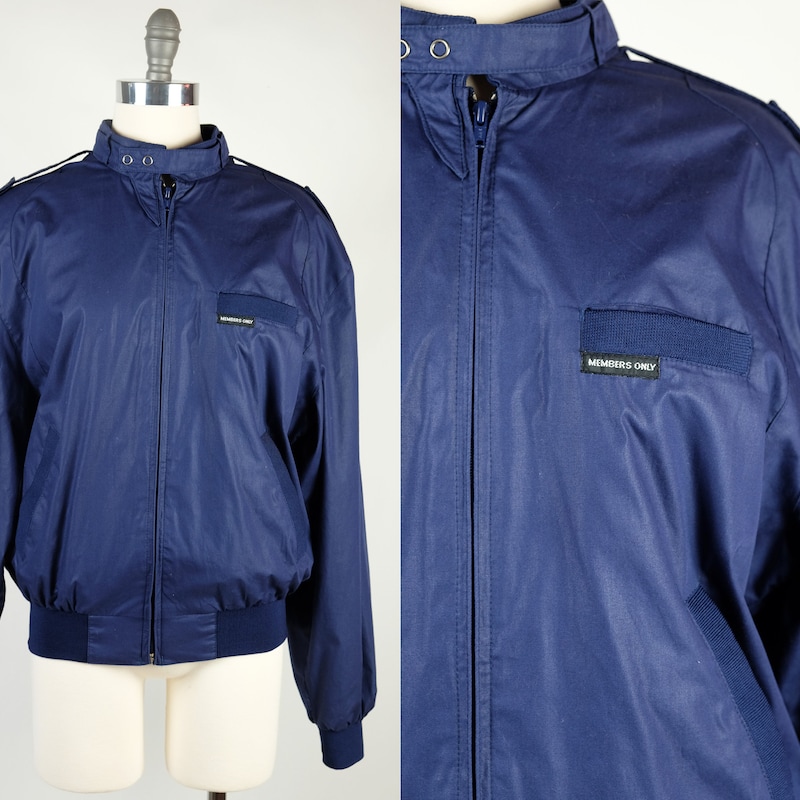 Members Only Jacket 80s - Etsy