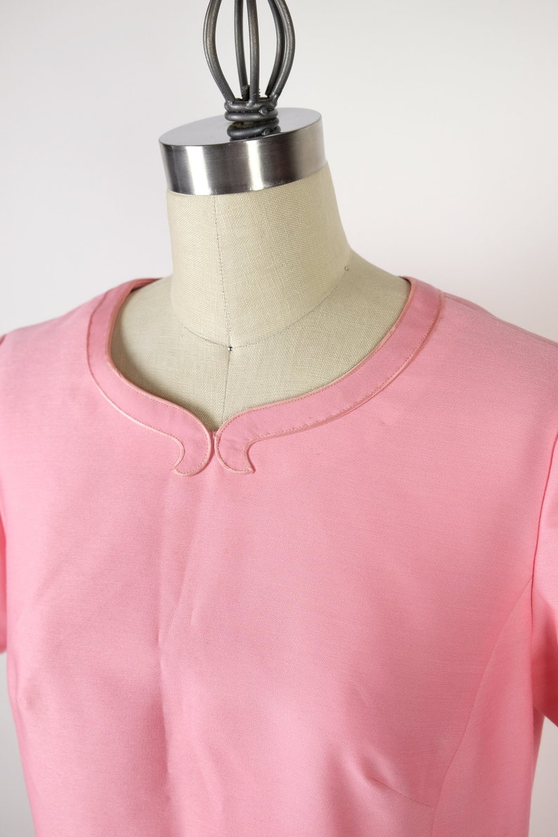 1960s Bubblegum Pink "pan-am" Dress - Etsy