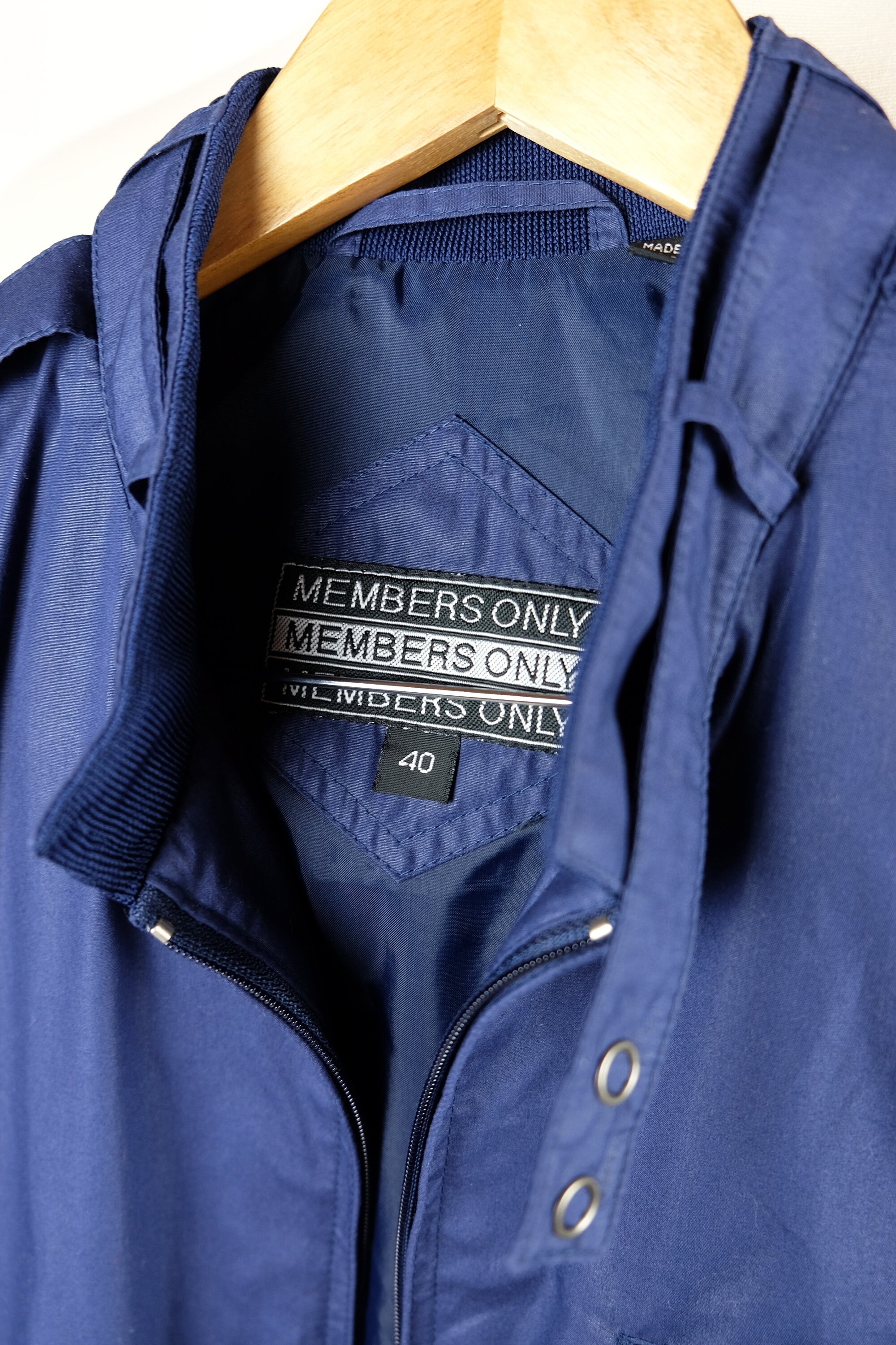 1980s Members Only Iconic Racer Jacket - Etsy