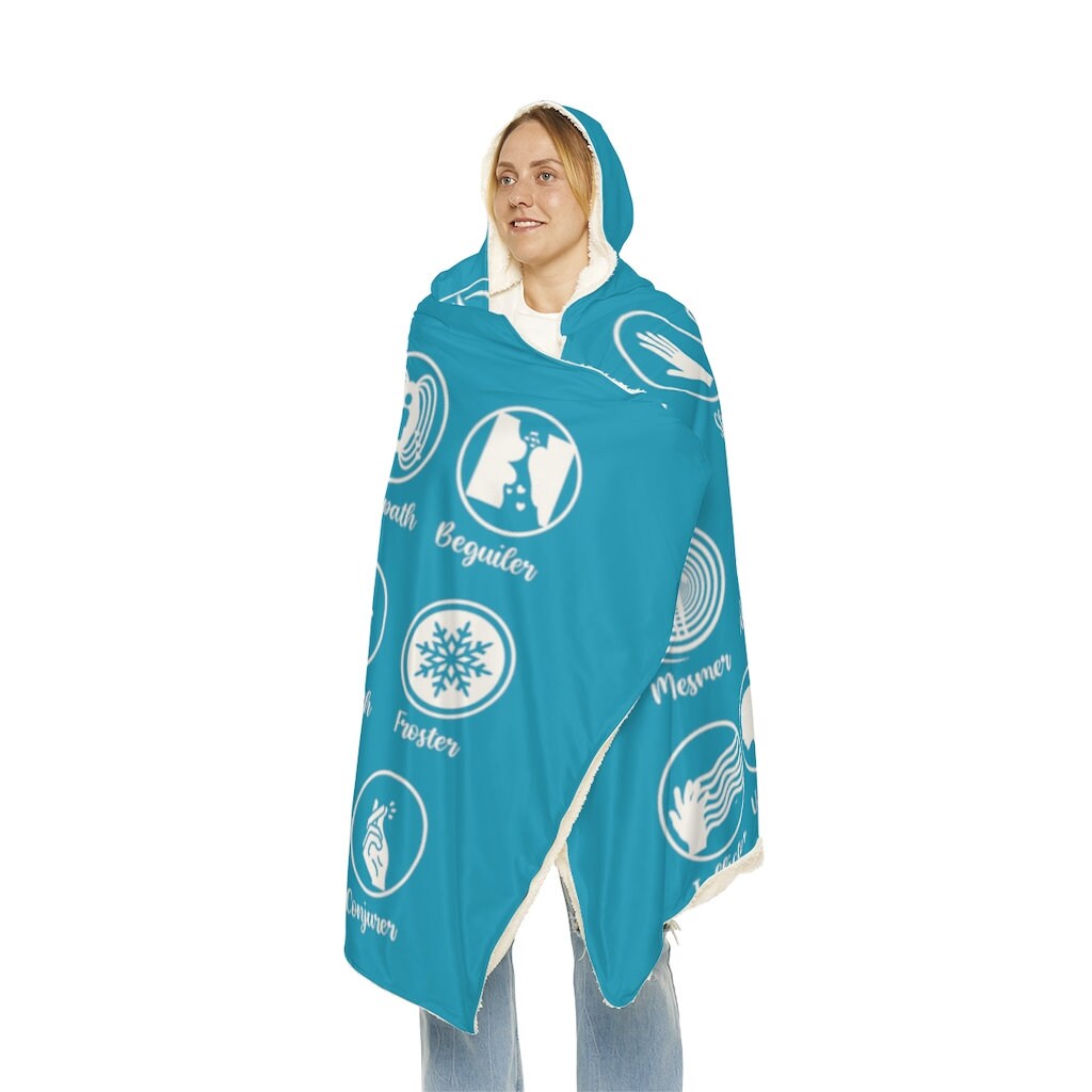 KOTLC Ability Badge Snuggle Blanket blue - Etsy