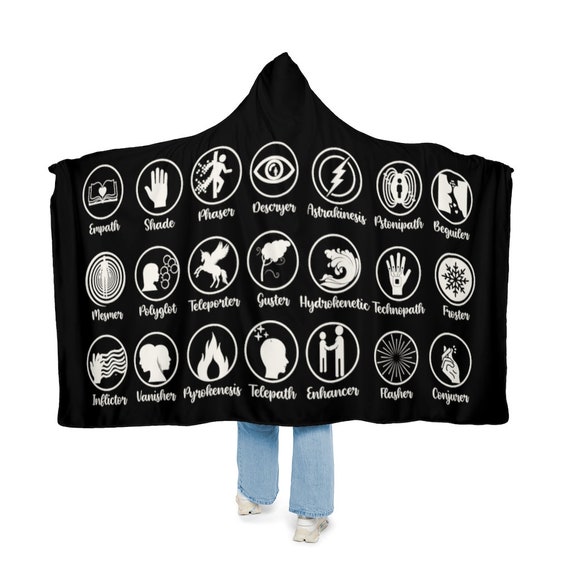 KOTLC Ability Badge Snuggle Blanket black - Etsy