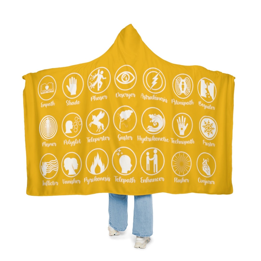 KOTLC Ability Badges Snuggle Blanket gold - Etsy