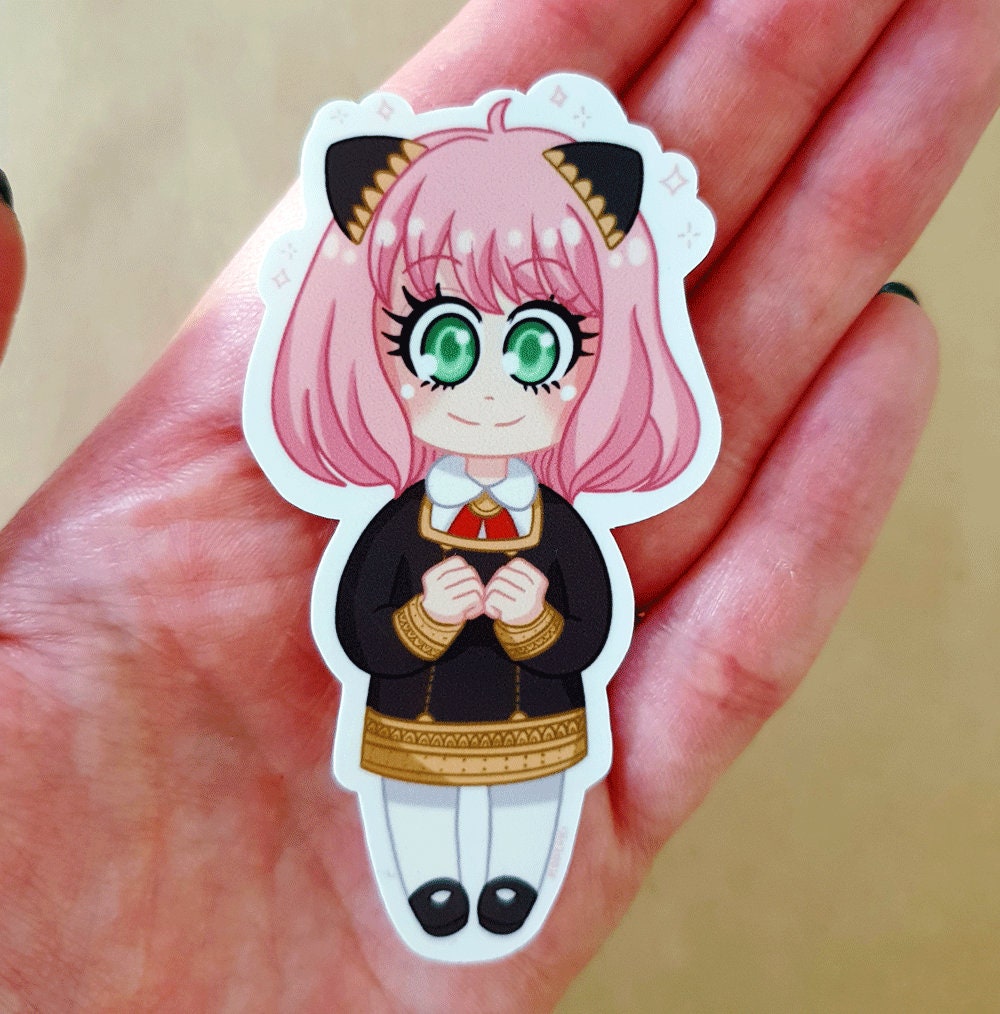 Anya Sticker Spy Family Cute Chibi Anime Manga Fanart - Etsy