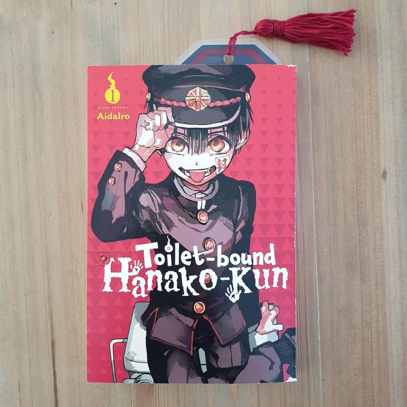 Toilet-bound Hanako-kun Laminated Bookmarks With Tassels | Etsy