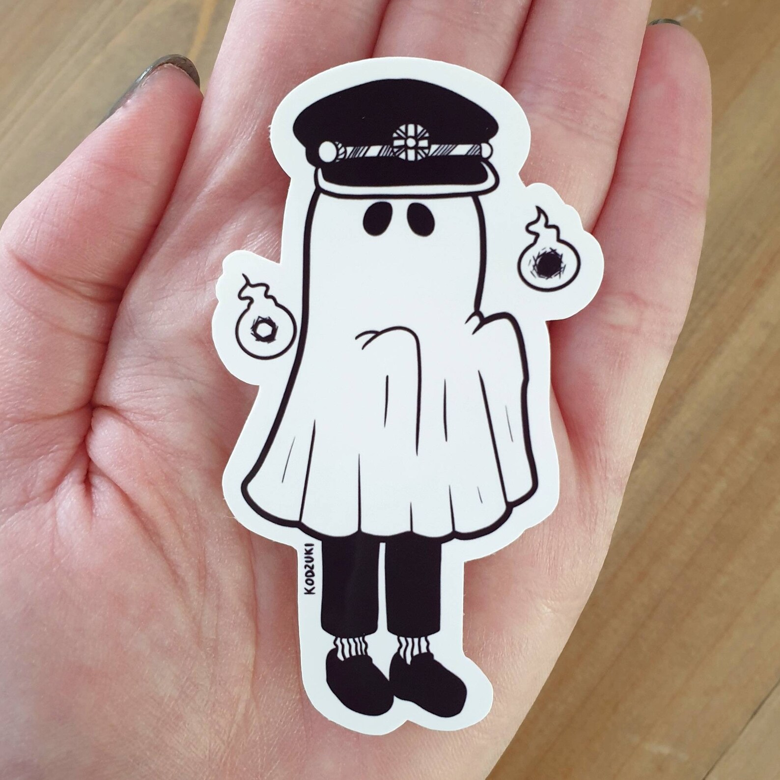 Autocollant Hanako-kun lié aux toilettes Inktober Ghost TBHK, JSHK ...