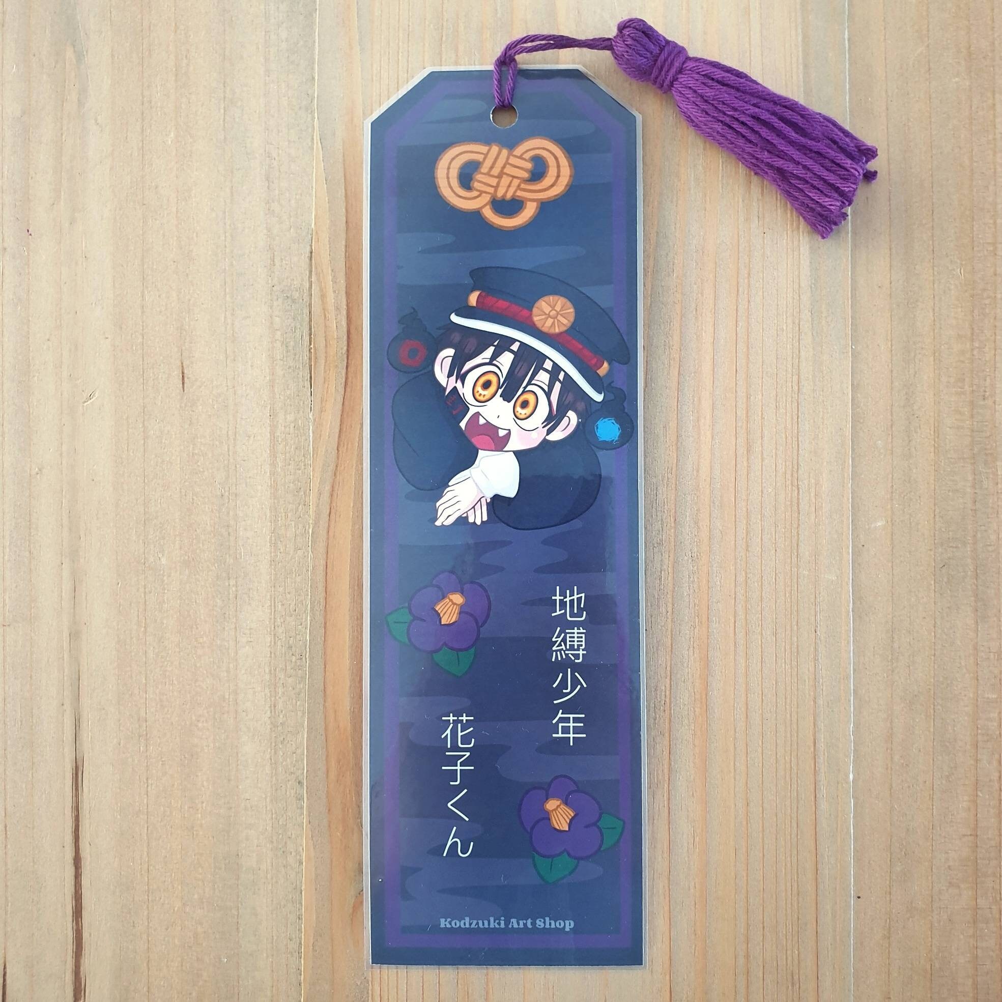 Toilet-bound Hanako-kun Laminated Bookmarks With Tassels | Etsy