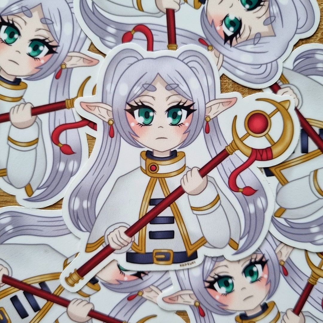 Frieren Sticker Sousou No Frieren, Cute, Chibi, Anime, Manga, Fanart - Etsy