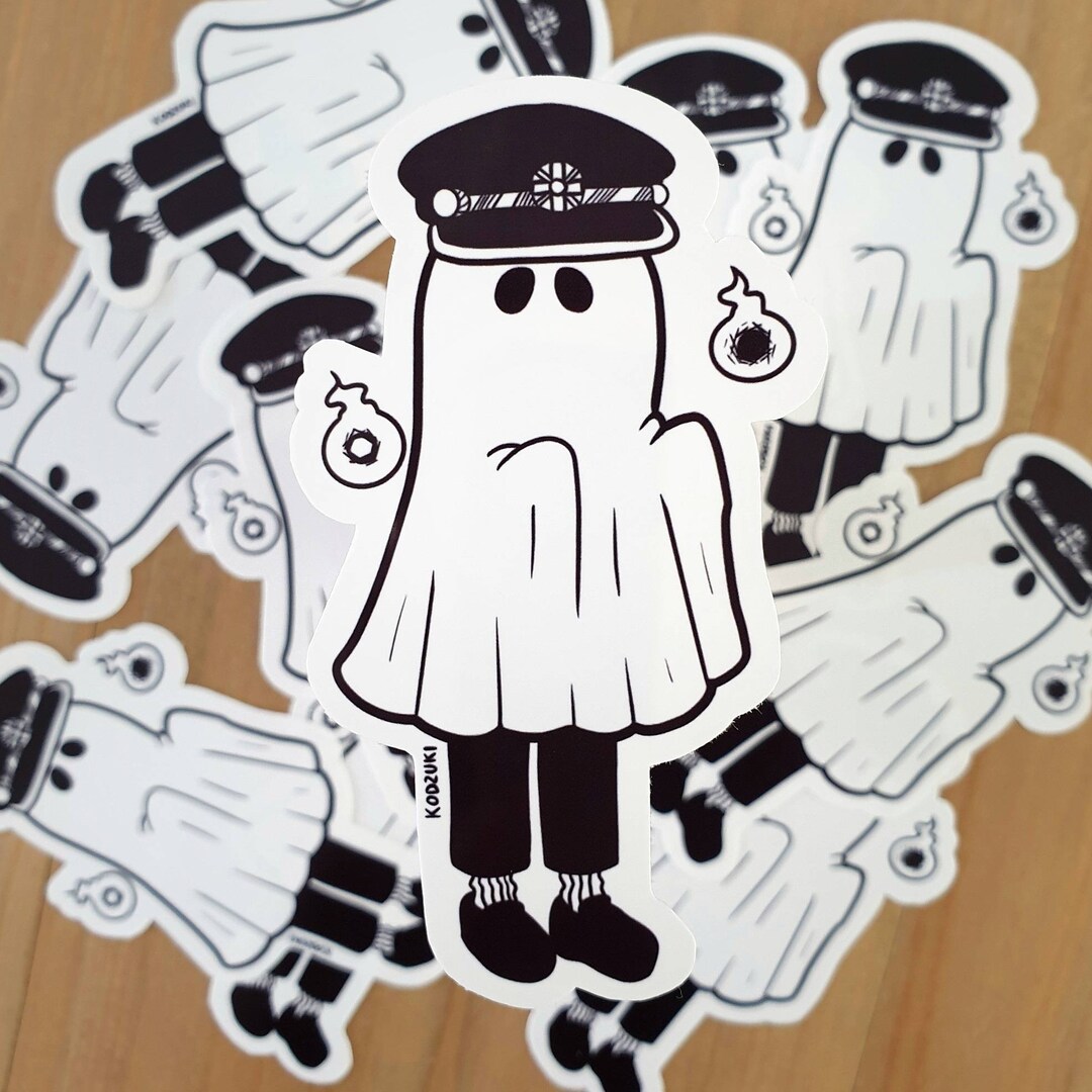 Toilet-bound Hanako-kun Sticker Inktober Ghost TBHK, JSHK, Jibaku ...