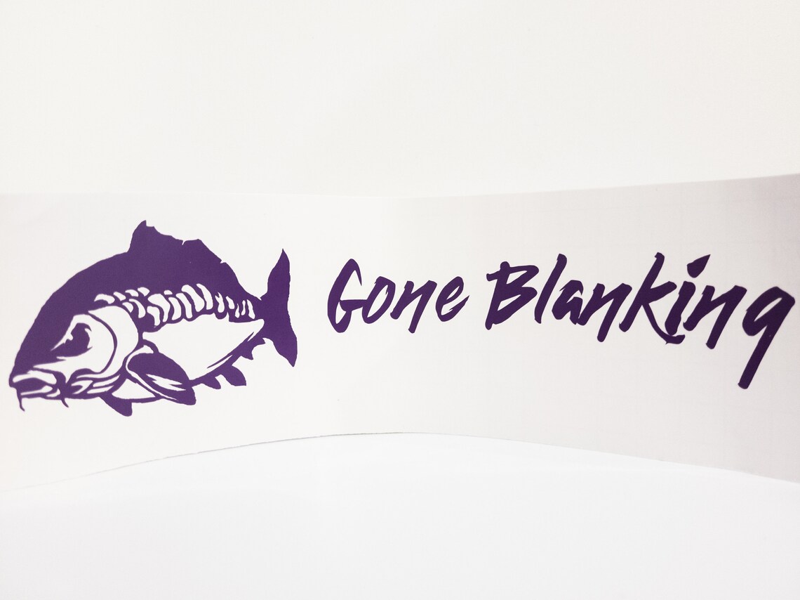 Carp Fishing Stickers Customization Available Carp Fishing | Etsy