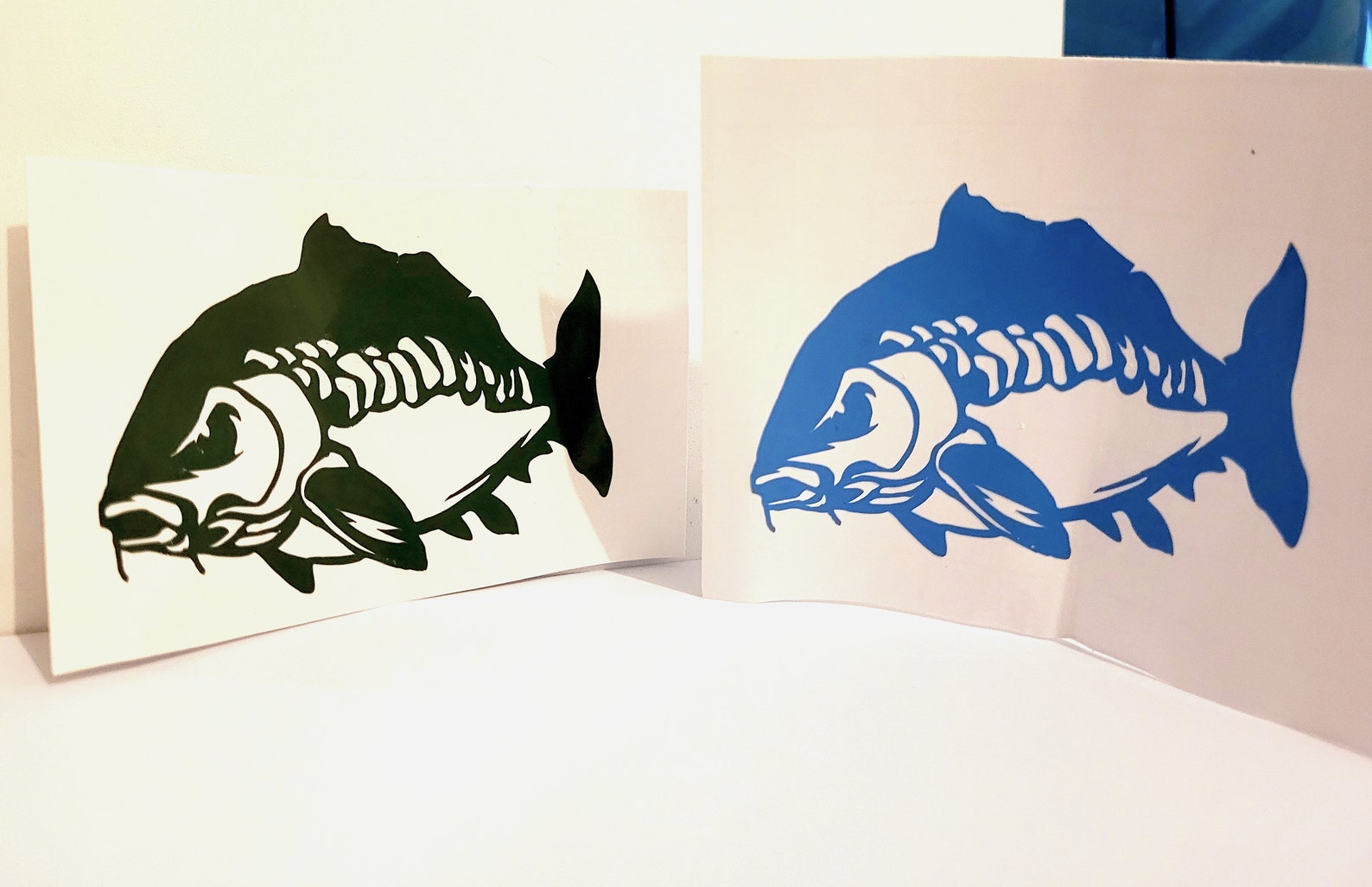 Carp Fishing Stickers Customization Available Carp Fishing | Etsy