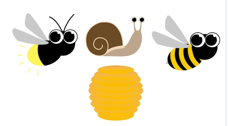 Bug Clip Art Big Eyed Bugs - Etsy