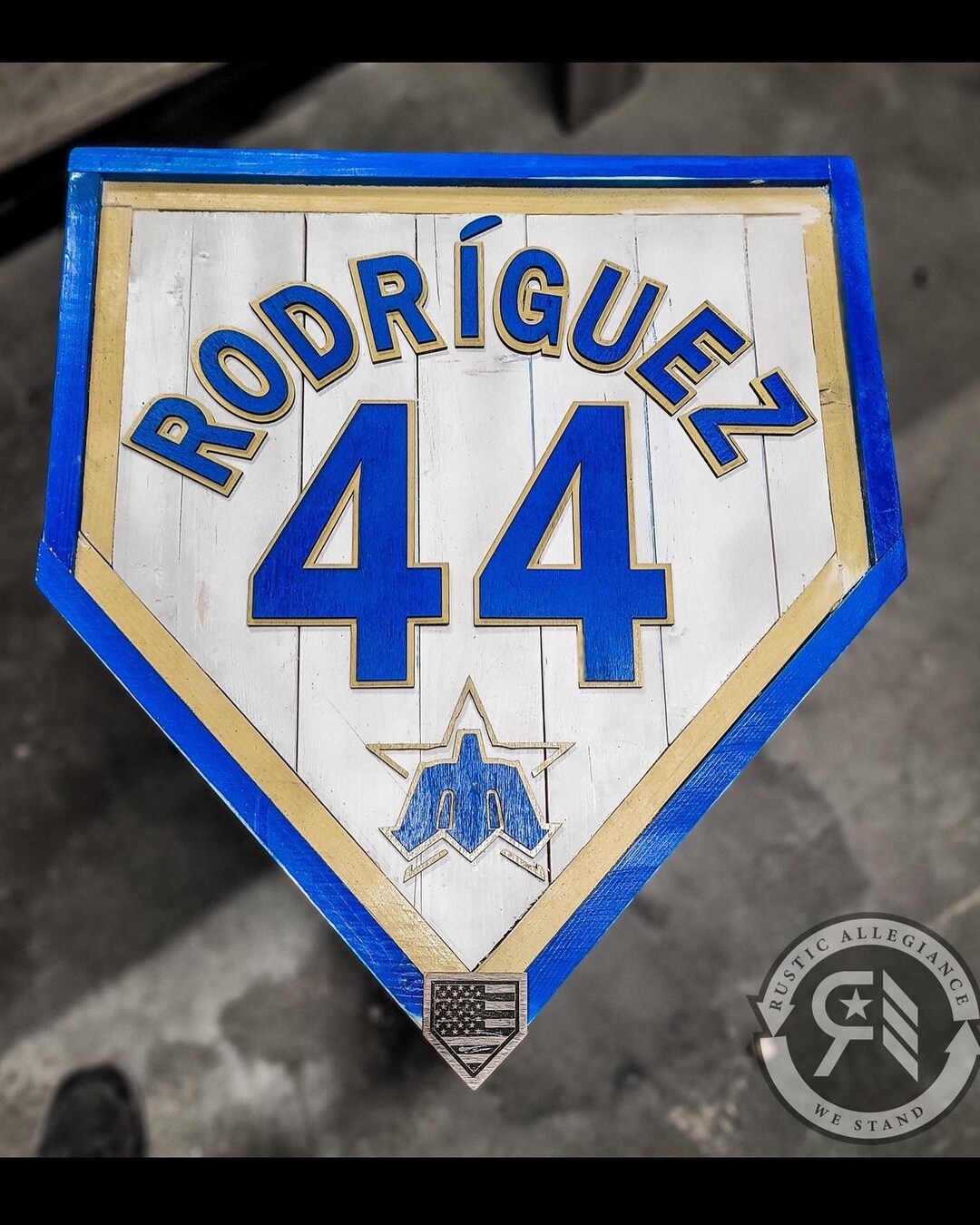 Baseball Home Plate Wooden Sign - Etsy