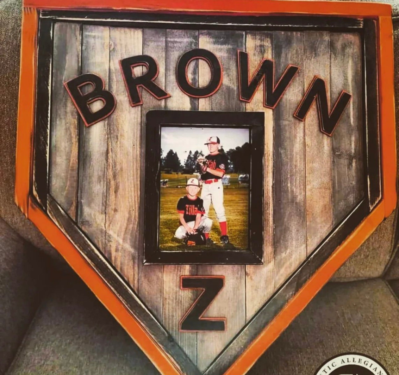 Baseball Home Plate Wooden Sign - Etsy