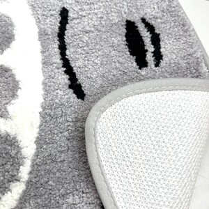 Totoro Tufted Rug | Studio Ghibli Non-slip Bath Mat | Non-slip Soft ...
