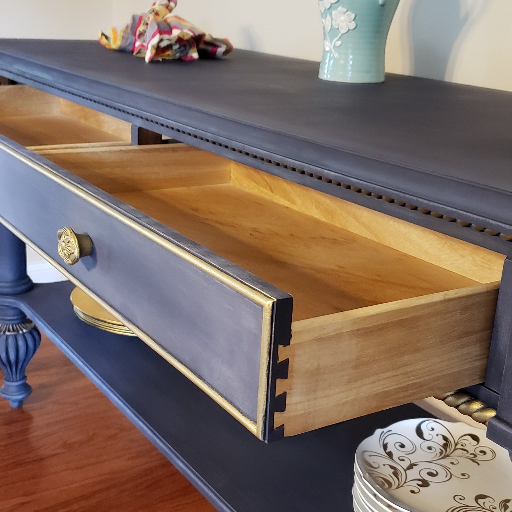 EXAMPLE Custom Painted Console Sofa Table - Etsy