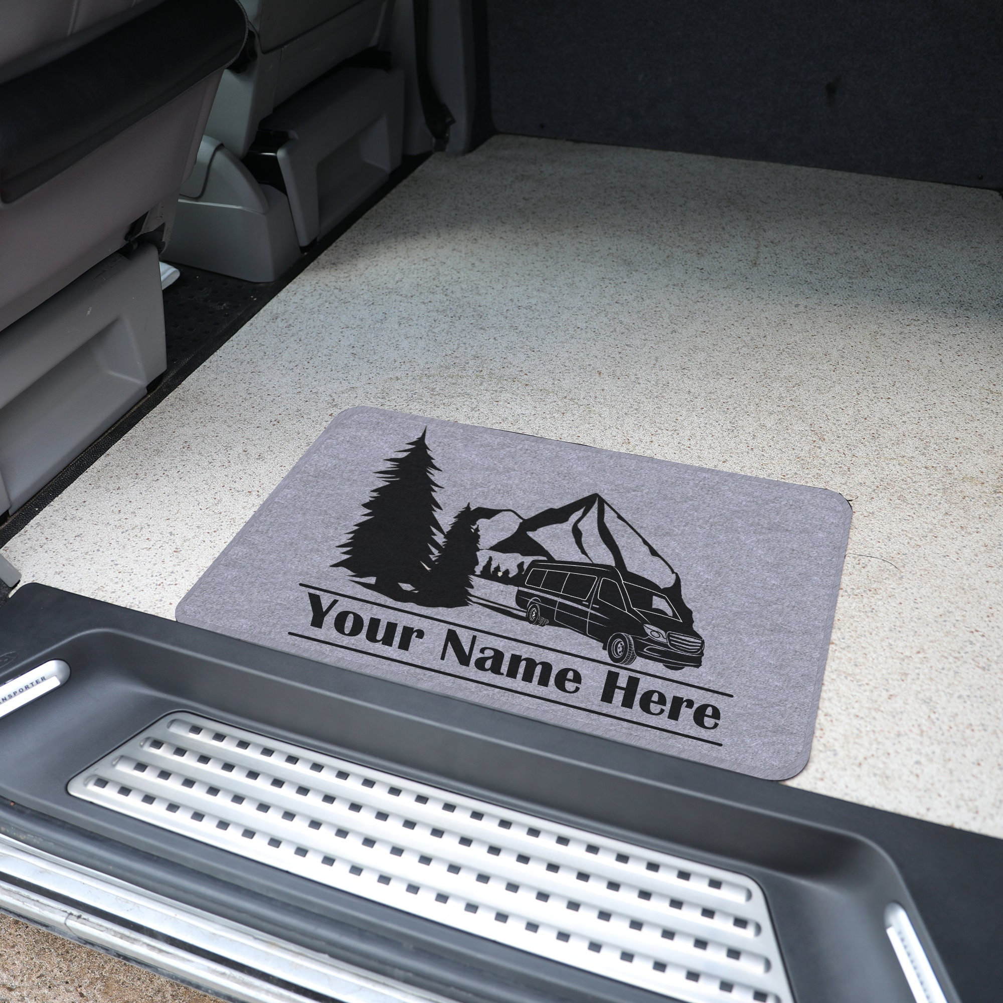 Personalised Vanlife Campervan Motorhome Entrance Floor Mat Rug - Etsy UK