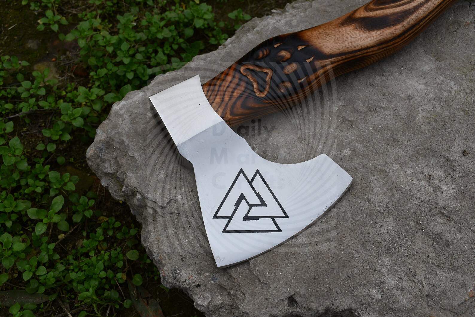 Beautiful Viking Bearded Axe and Axe Sheath With Custom - Etsy