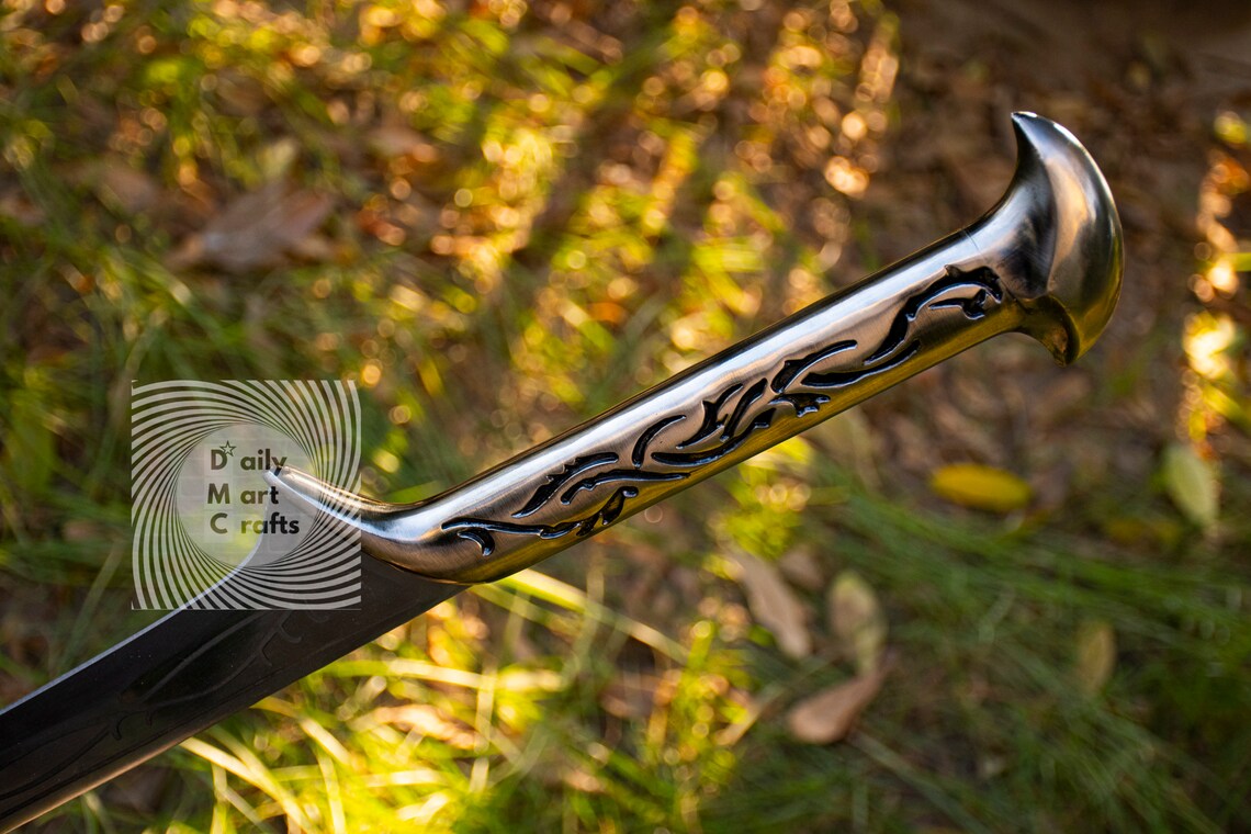 Long Sword Wall Mount Decor Replica Sword Fantasy Swords - Etsy