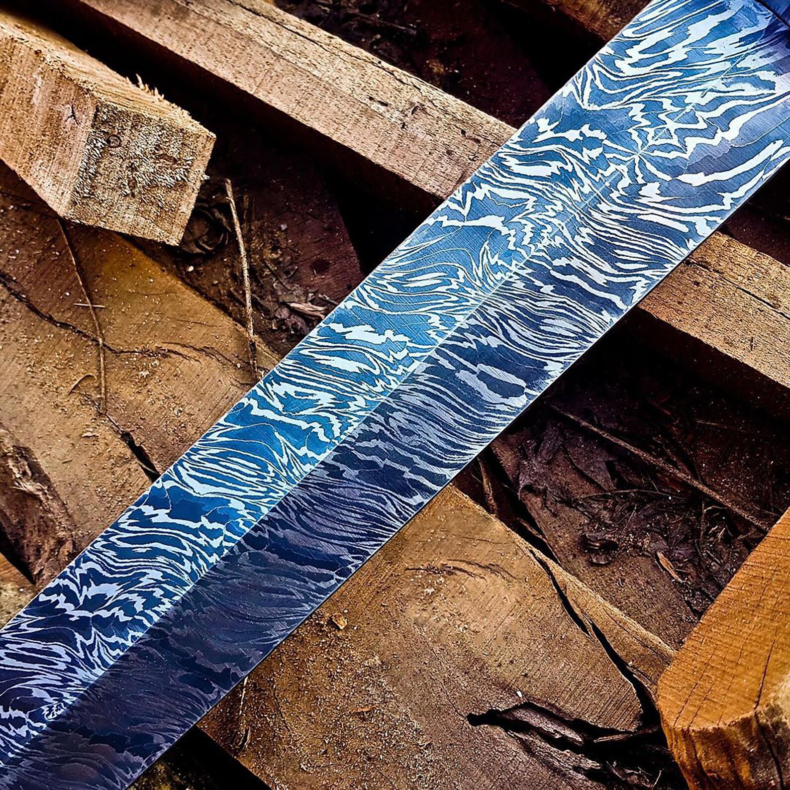 35viking Sword Hand Forged Sword Damascus Steel - Etsy