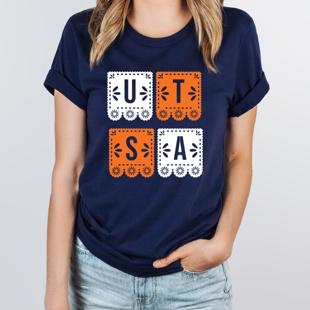 UTSA Fiesta Shirt, University Shirt, Fiesta Print University Shirt ...