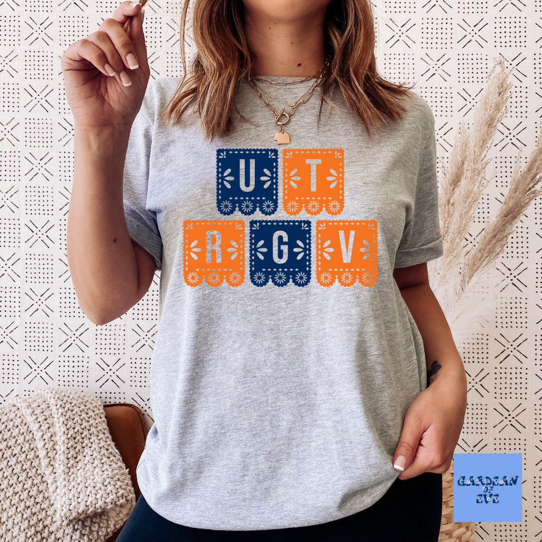 UTRGV Fiesta Shirt, University Shirt, Fiesta Print University Shirt ...
