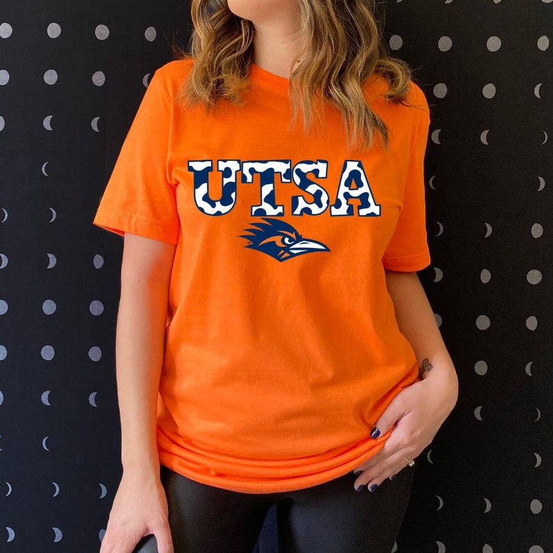 UTSA Cow Print Shirt University Shirt Cow Print University - Etsy