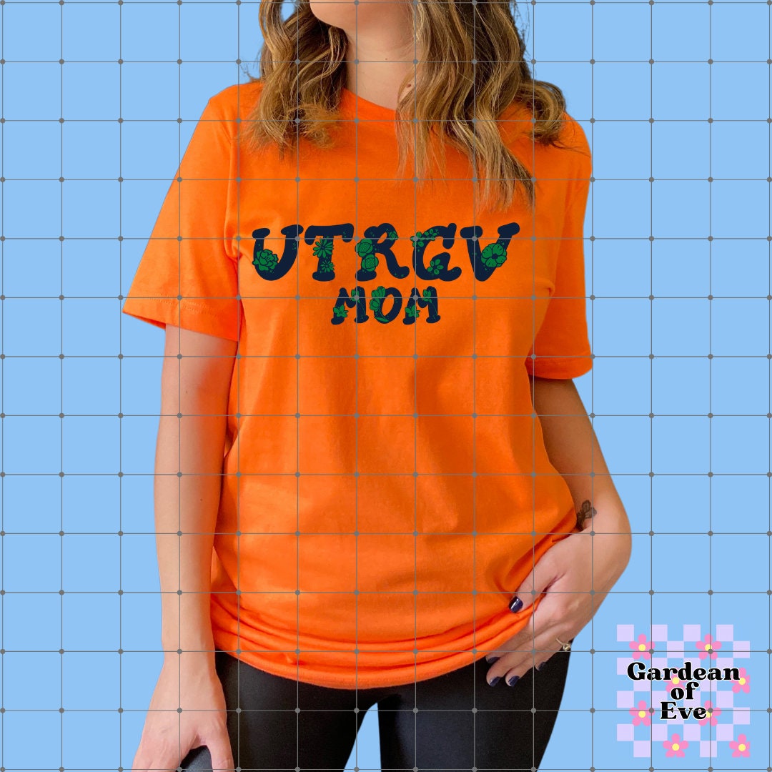 UTRGV Mom Floral Shirt, Floral University Mom Shirt, Floral Mom UTRGV Shirt, Utrgv Shirt ...