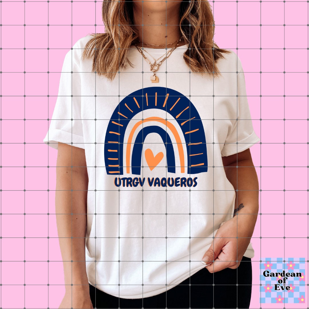 UTRGV Rainbow Shirt, University Shirt, Rainbow University Shirt ...